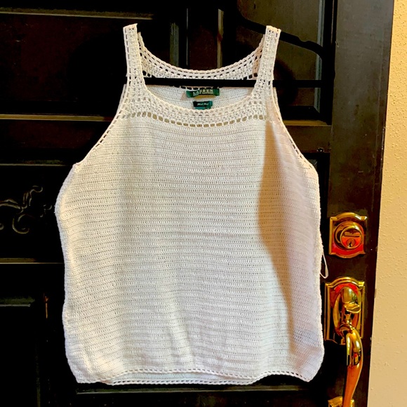 Lauren Ralph Lauren | Tops | Ralph Lauren Hand Knit Top | Poshmark